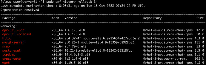 Redo/Undo an updated package with zypper - Install/Boot/Login ...