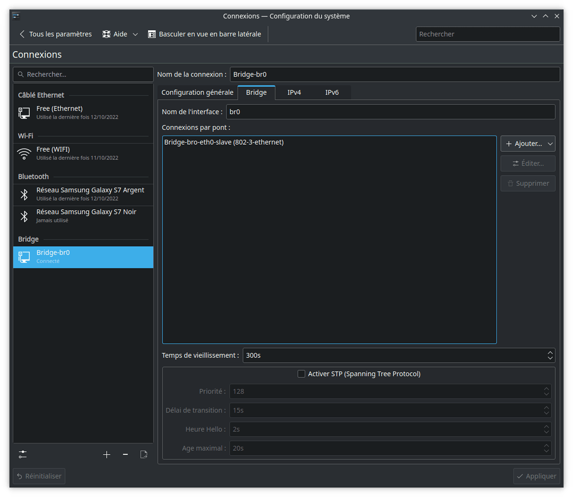 Create Network Bridge For Guest Vm On Same Subnet As Host Using Qemukvm Virt Manager
