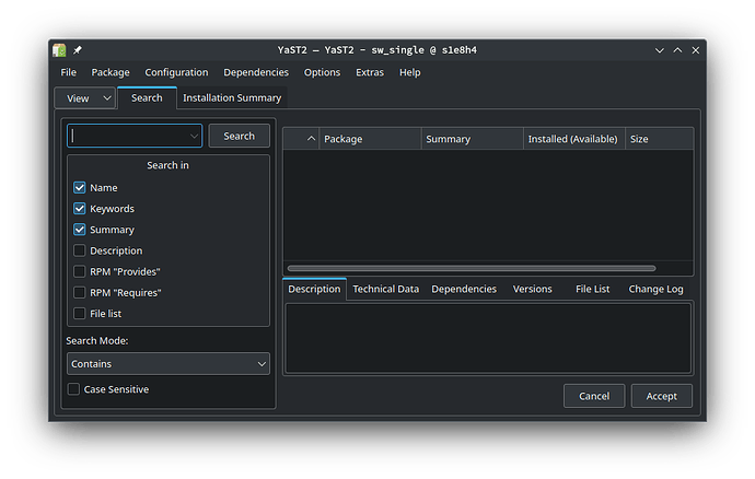What's the difference between "YaST Software" and "YaST Software Management"? - Applications ...