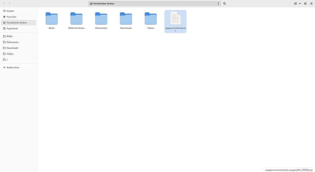Default Folders Not Created Applications Opensuse Forums 