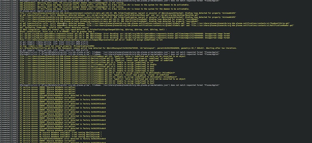 Tumbleweed - Kde Plasma 6 fails to start in Wayland, X works fine - Applications - openSUSE Forums