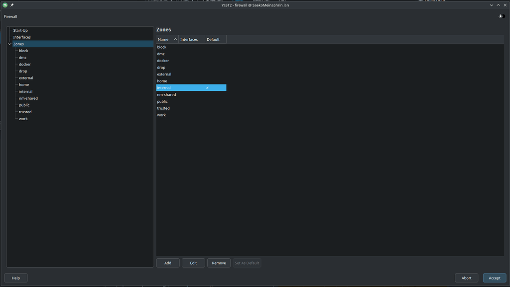 Installing a Network Printer behind Internal YaST Firewall - Hardware - openSUSE Forums