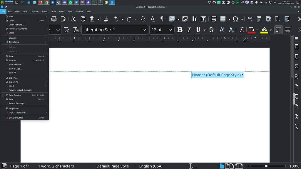 Libreoffice HUGE UI, scaling issue - Applications - openSUSE Forums