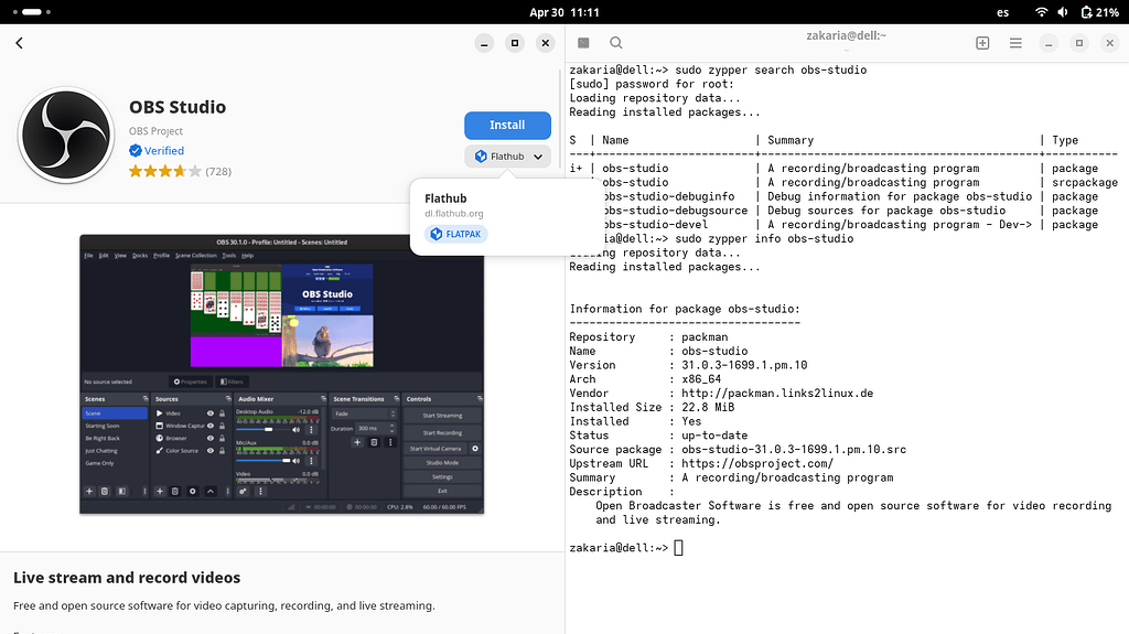 Why aren't Packman packages showing in GNOME Software? - Applications - openSUSE Forums
