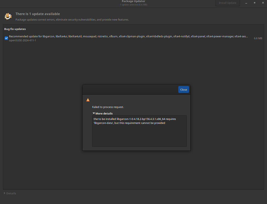 XFCE update broken Leap 15.6 - Applications - openSUSE Forums
