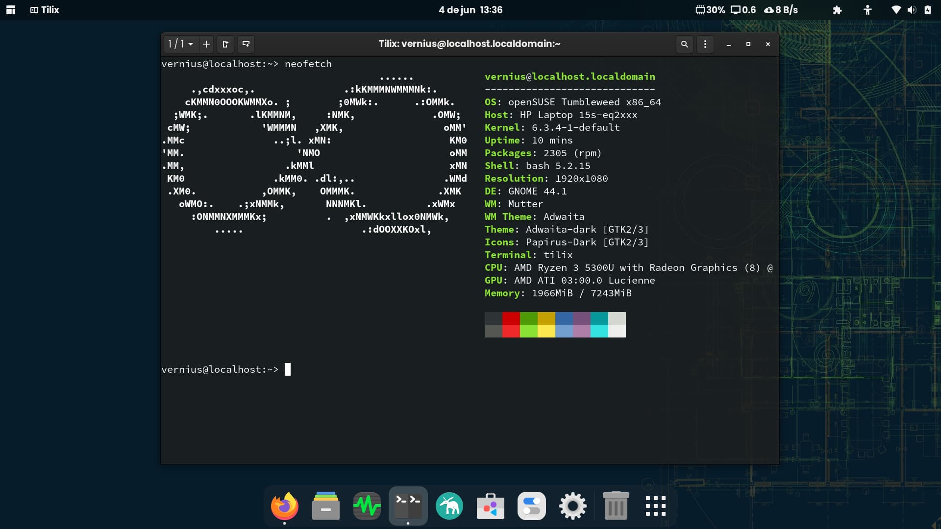 Instalacion de Opensuse Tumbleweed junto a Windows 11 - Instalación ...