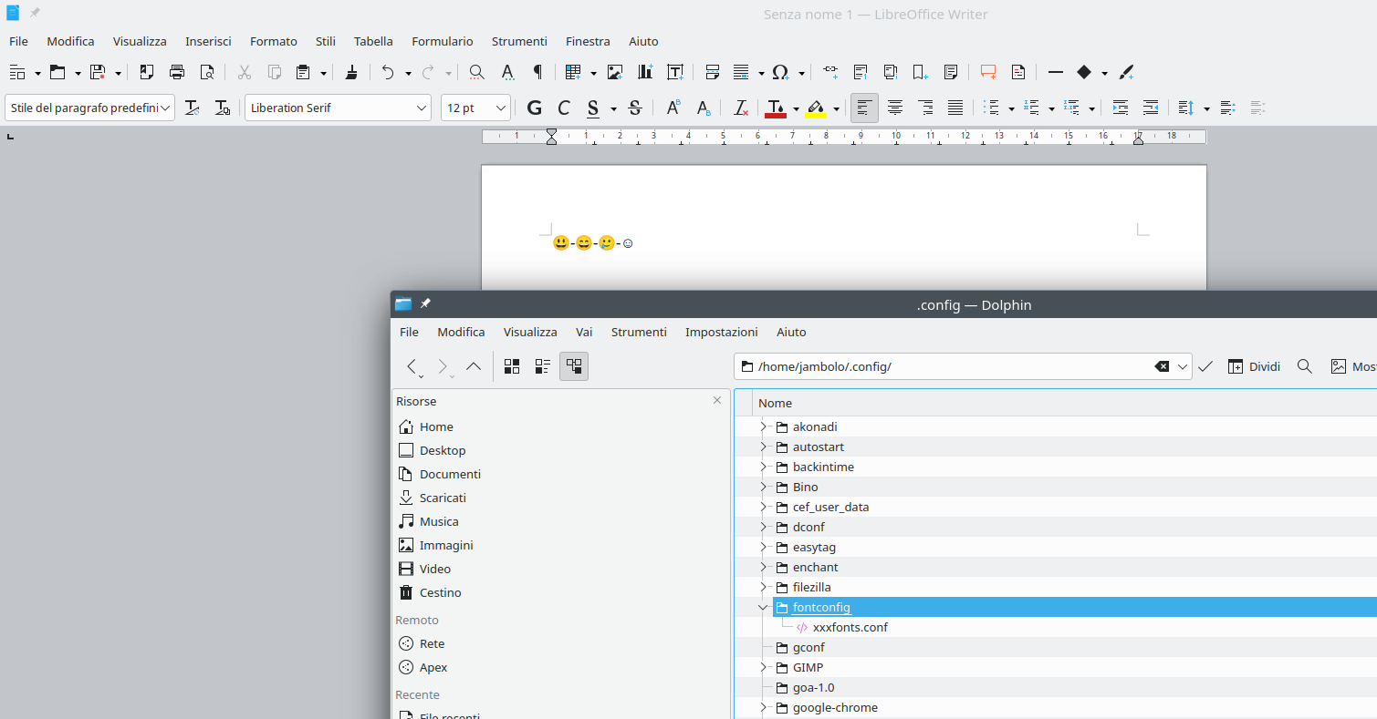 No emoji are displayed on LibreOffice - Applications - openSUSE Forums