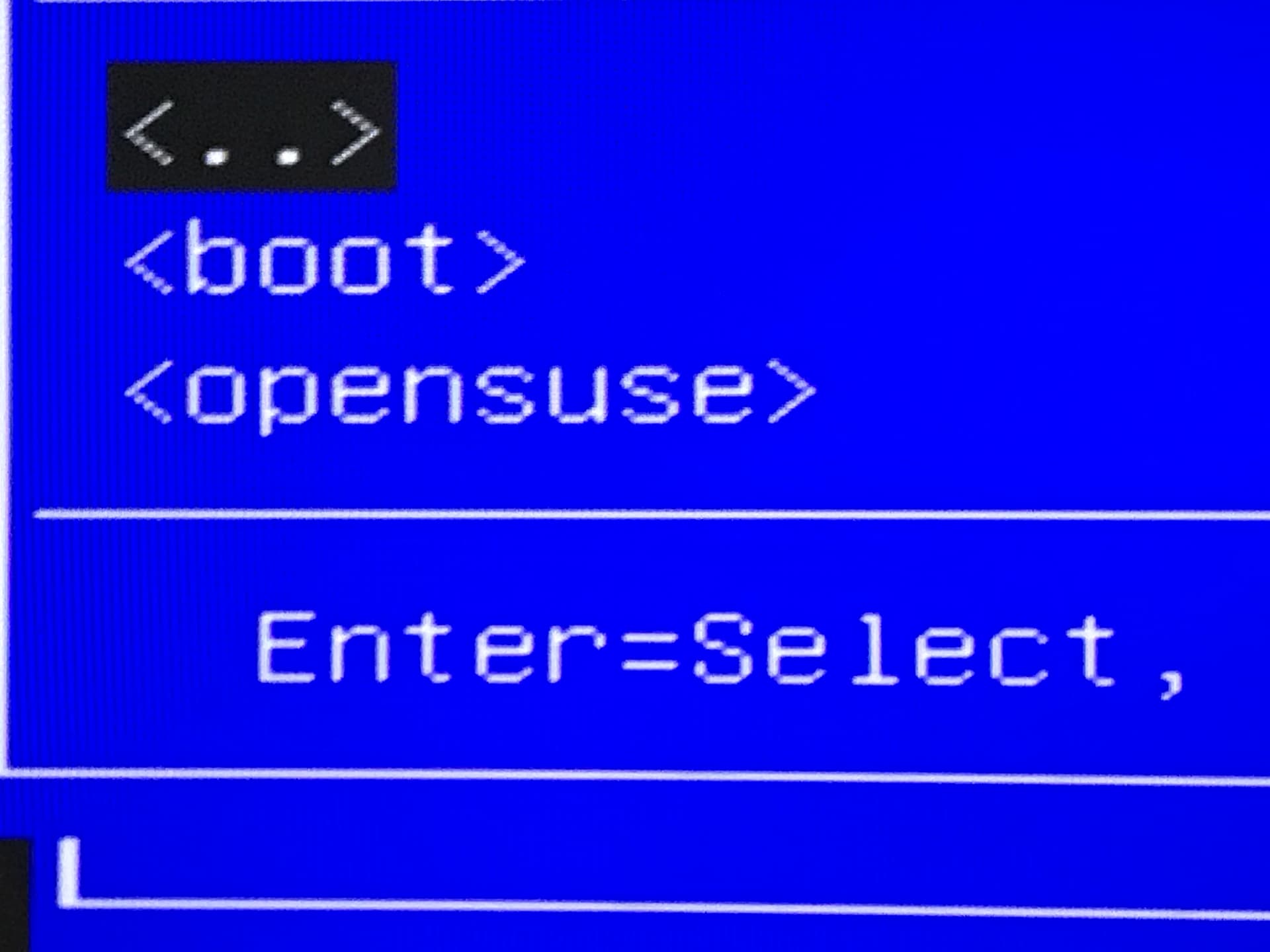 Grub Error After Update Installbootlogin Opensuse Forums 