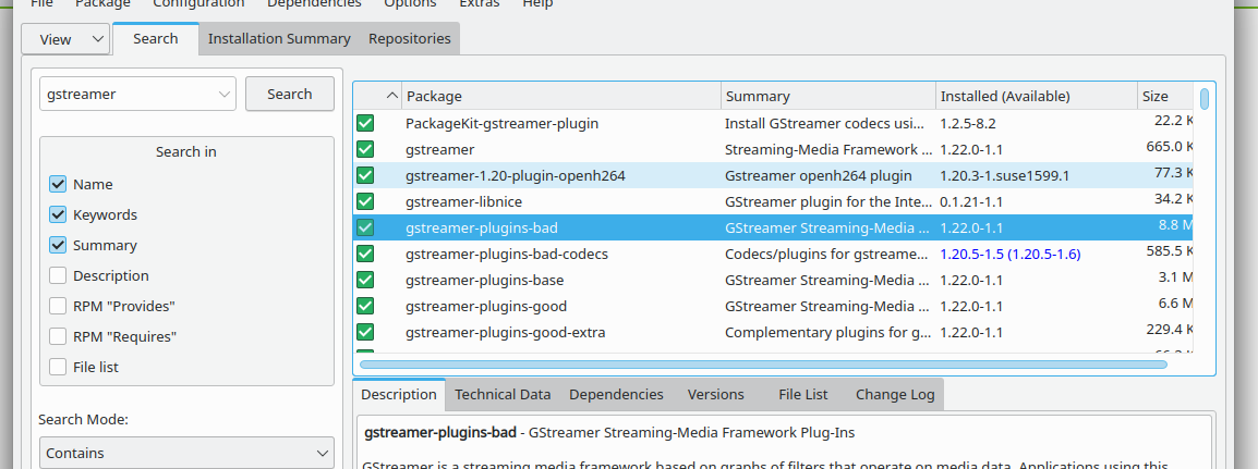 H264 not working after adding non-free codecs? - Multimedia - openSUSE ... H264 not working after adding non-free codecs? - Multimedia - openSUSE ...
