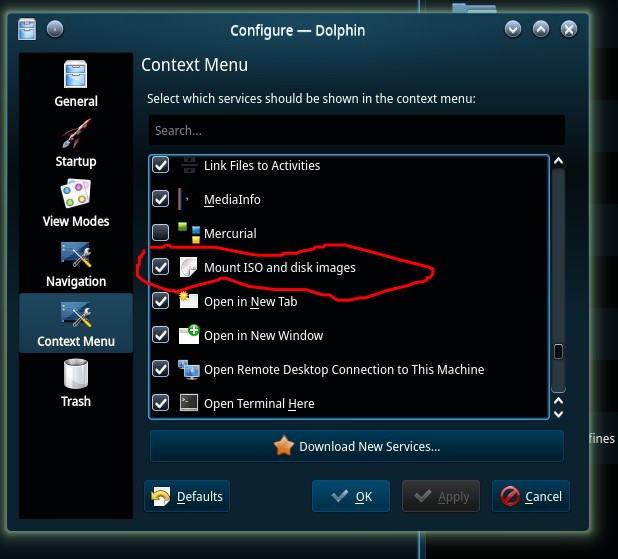 KDE: trying to create an iso-mounter Dolphin service - Applications - openSUSE Forums