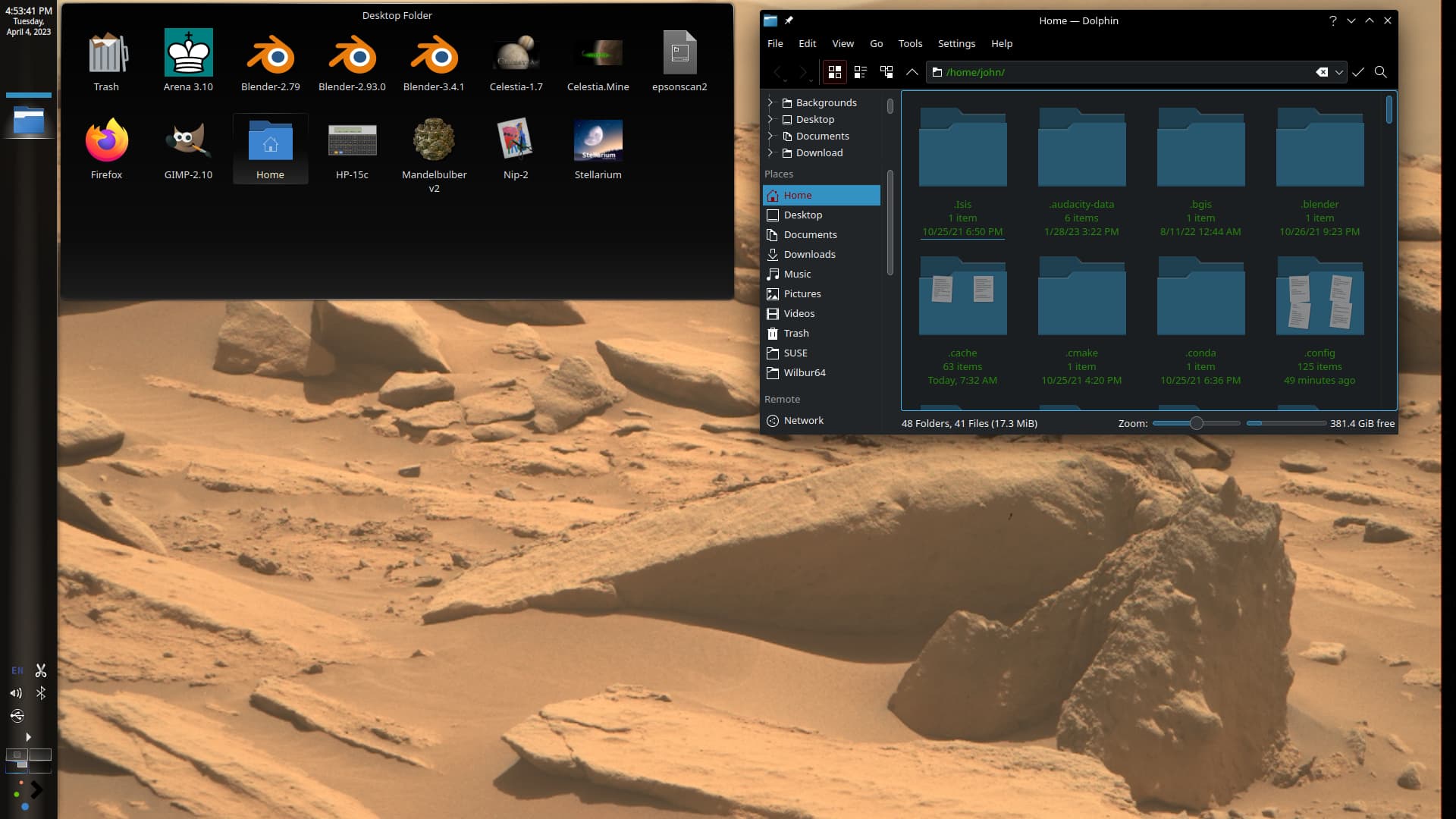 April 2023 Screenshots - Screenshots - openSUSE Forums
