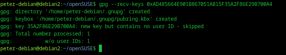 Checksum openSUSE Tumbleweed - Install/Boot/Login - openSUSE Forums