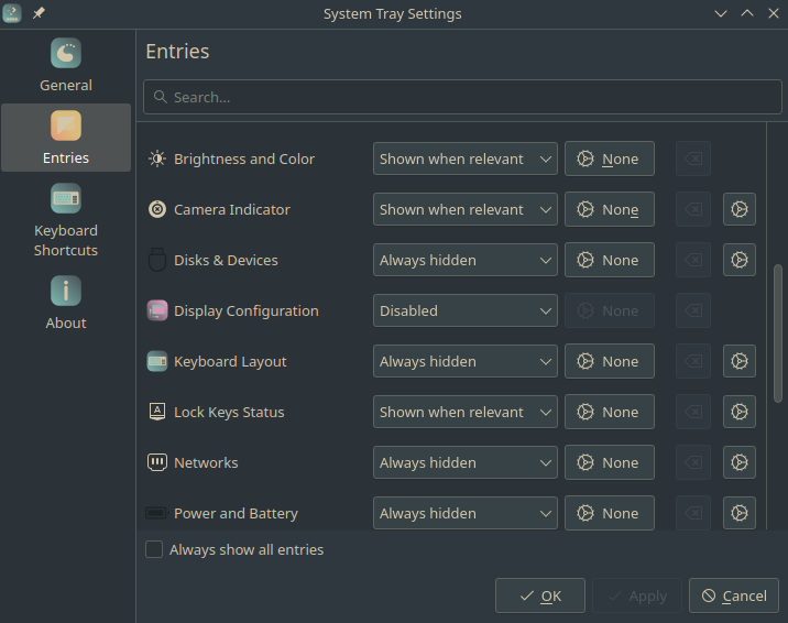No Volume Control in SysTray - Applications - openSUSE Forums