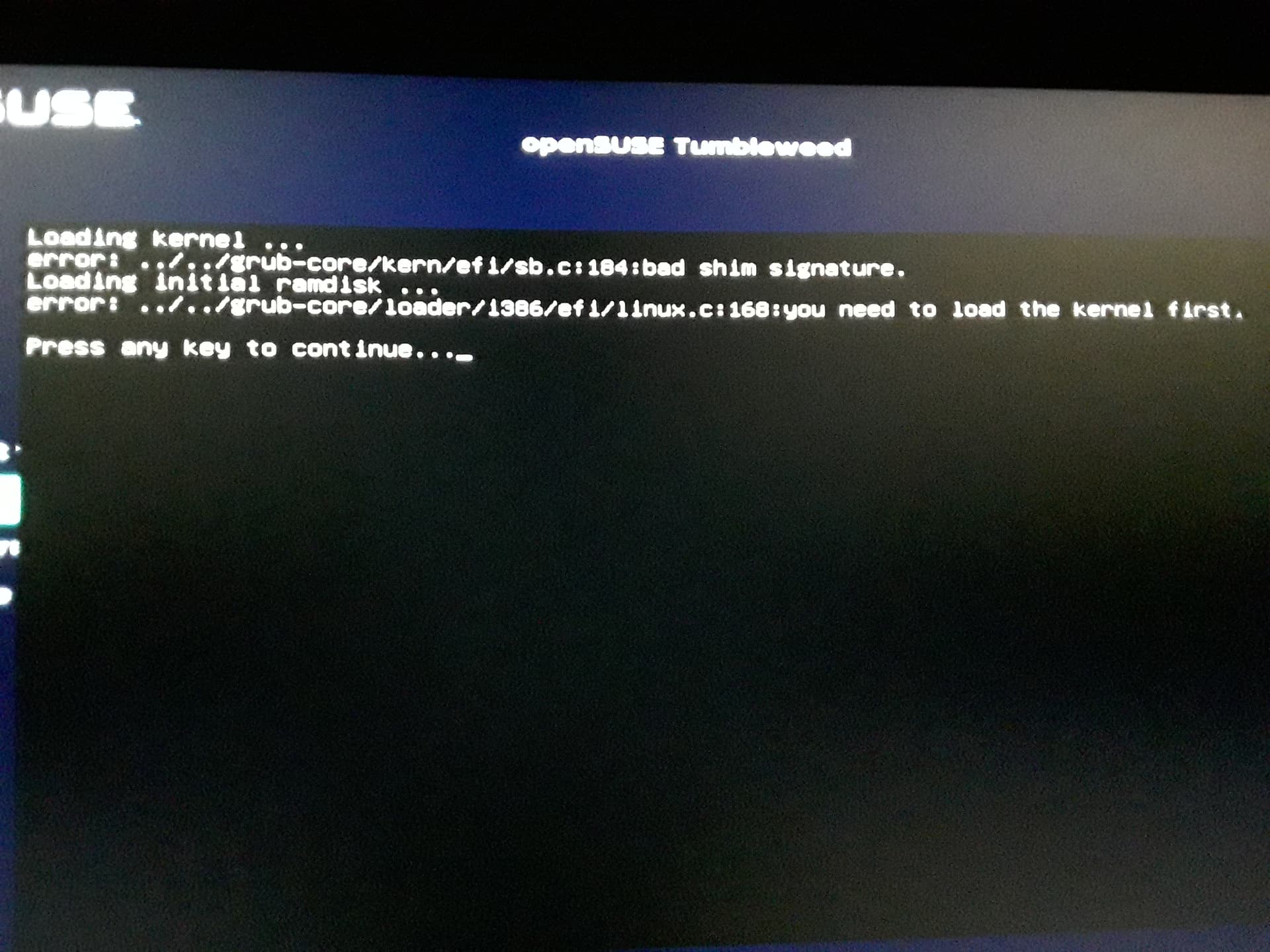 After a shim update yesterday, no longer able to boot with secure boot enabled - #22 by nrickert ...