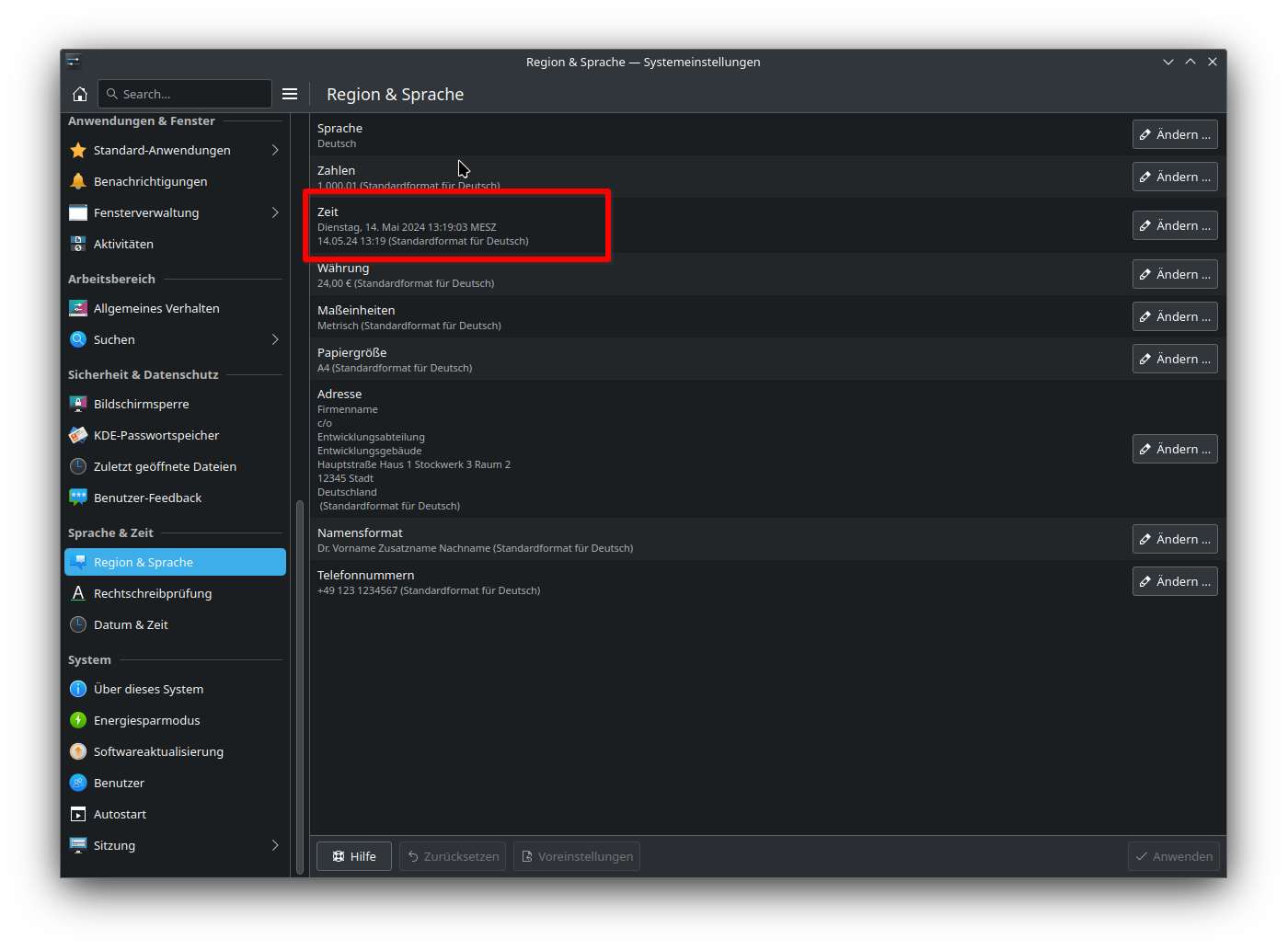 Change thunderbird calendar time format from am/pm to 24 hours - Applications - openSUSE Forums