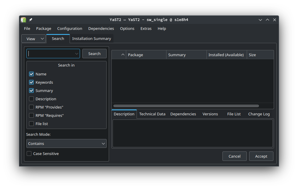 What's the difference between "YaST Software" and "YaST Software Management"? - Applications ...