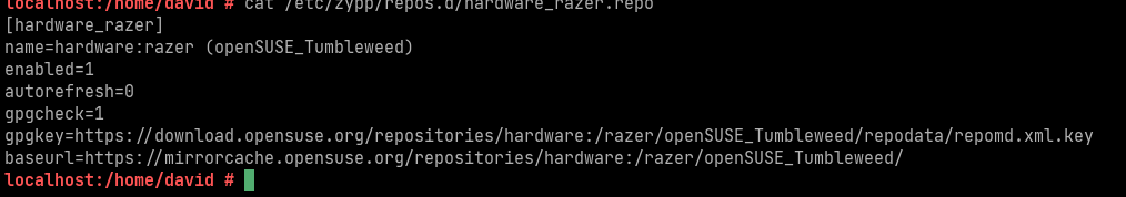 Zypper broken, Repository has no alias defined - Install/Boot/Login - openSUSE Forums