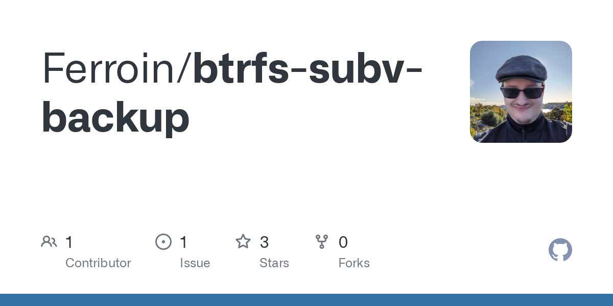 Wanted: Script to save BTRFS subvolumes and restore them - Programming/Scripting - openSUSE Forums