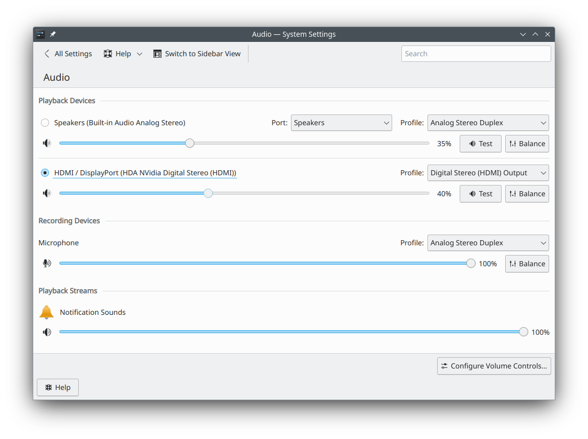 Unable to configure sound card in YaST Sound and no sound thru Nvidia ...