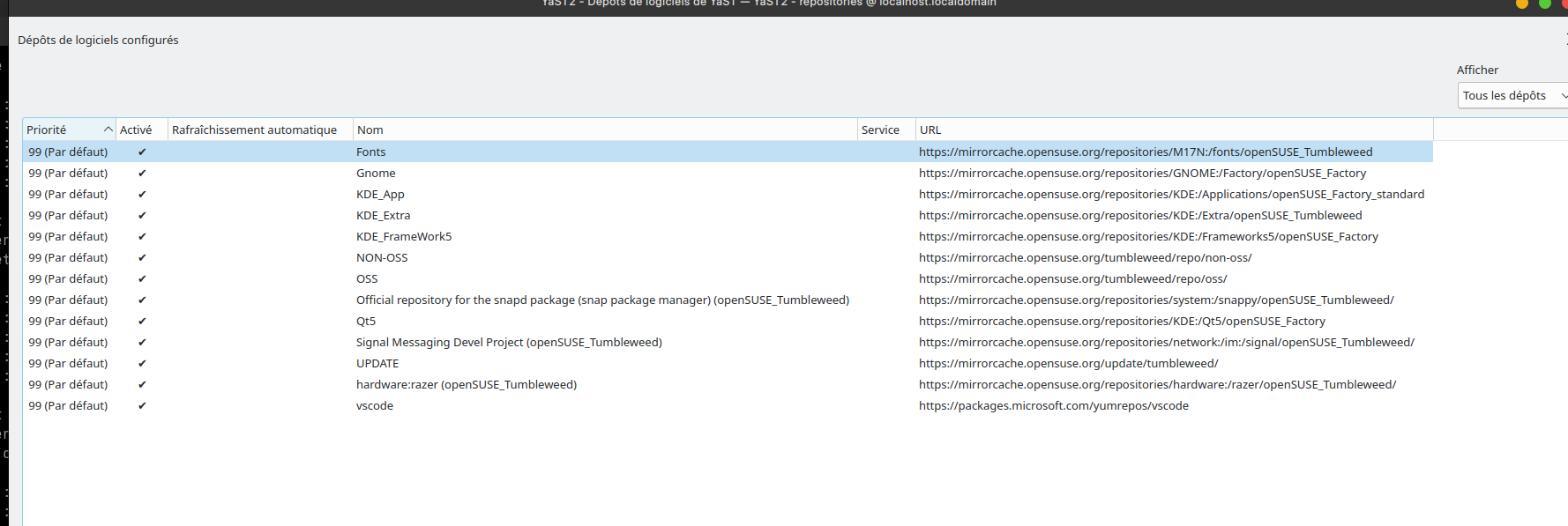 Zypper broken, Repository has no alias defined - Install/Boot/Login - openSUSE Forums