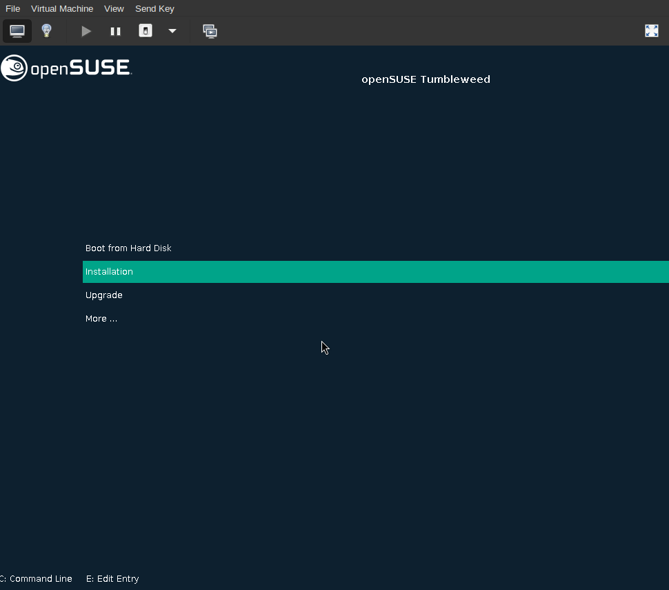 Remote Install on headless PC with edited GRUB - Install/Boot/Login - openSUSE Forums