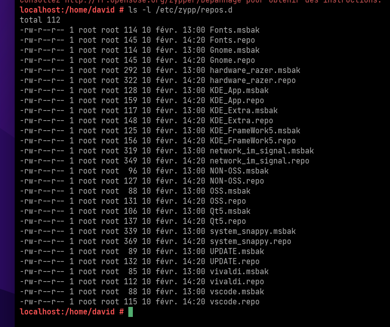 Zypper broken, Repository has no alias defined - Install/Boot/Login - openSUSE Forums
