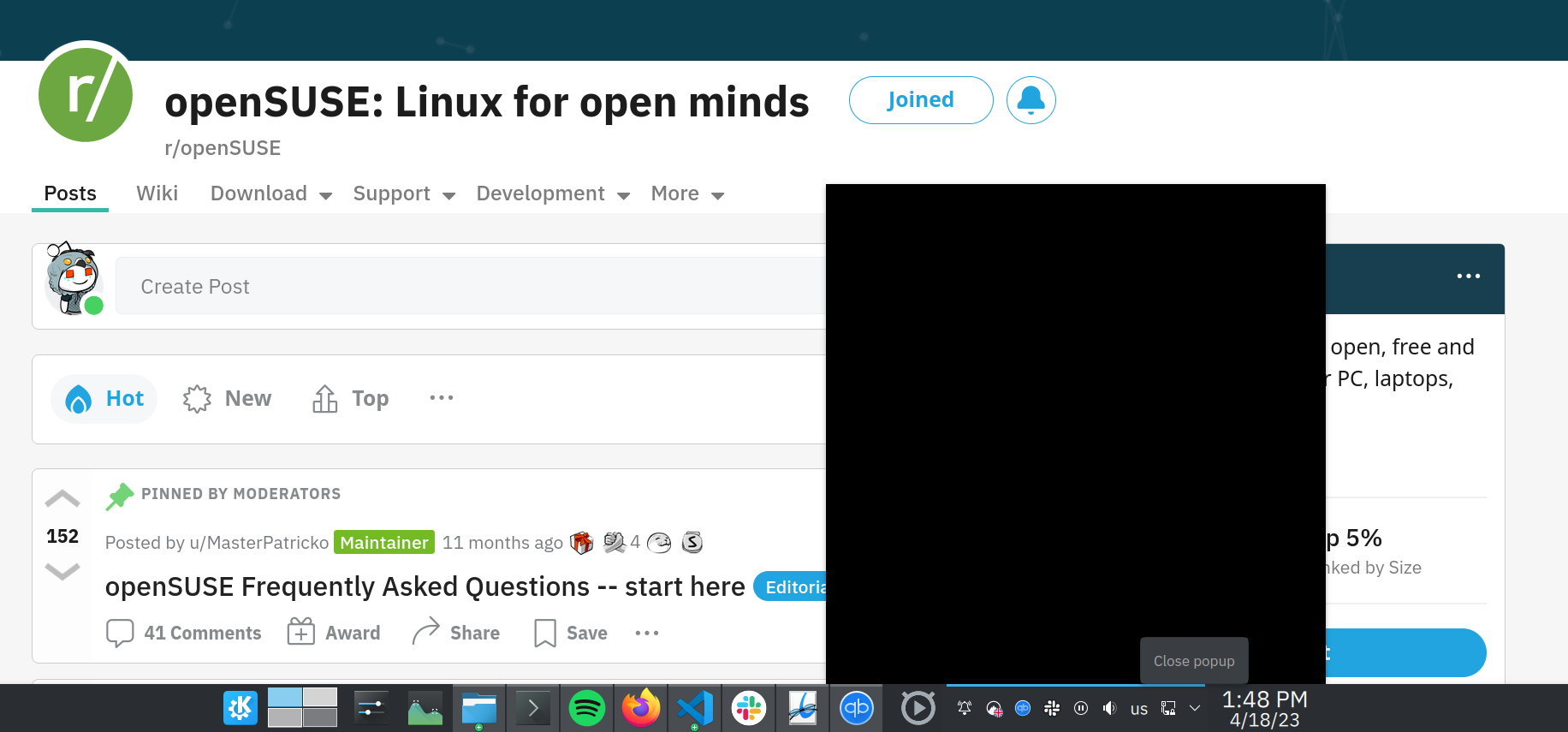 Windows sporadically become black after a while, reboot required to temporarily fix the problem ...