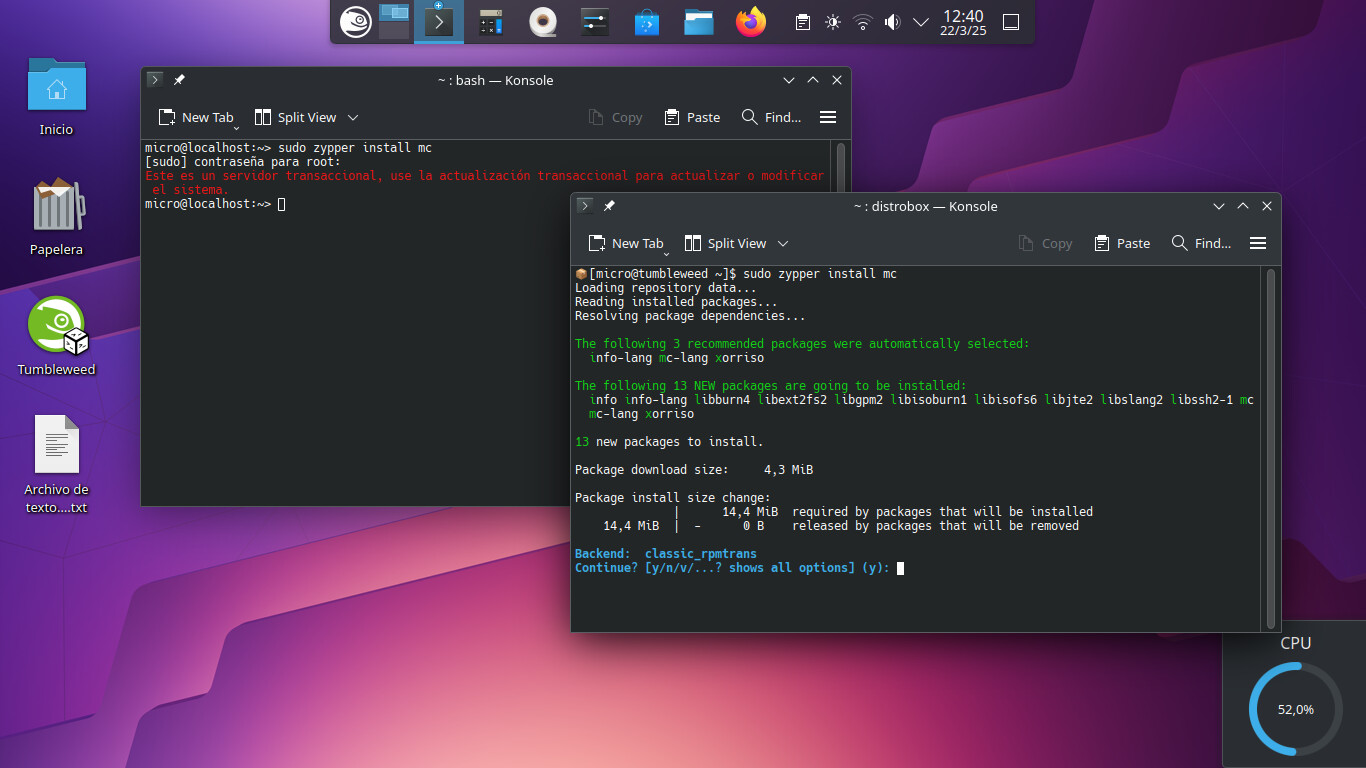 Opensuse Kalpa (microOS) - instalación - Instalación/Administración - openSUSE Forums