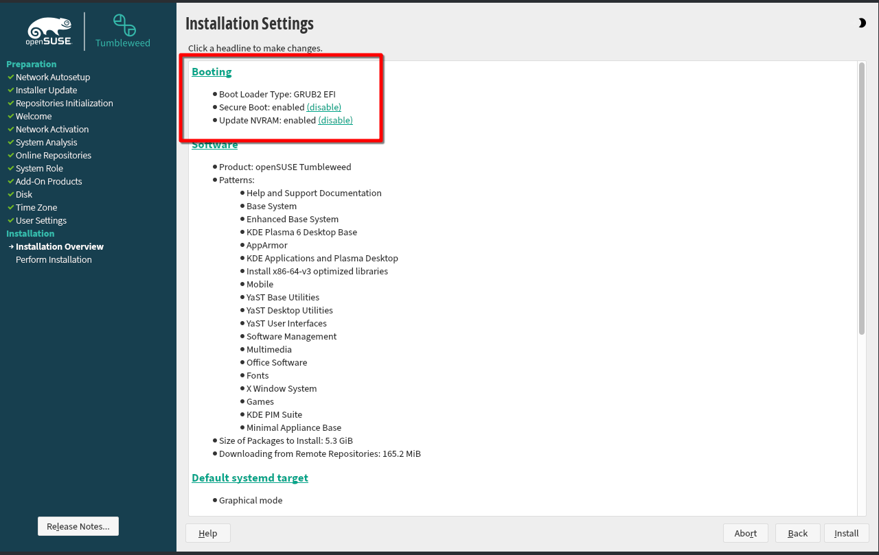 Only "systemd-boot" or "grub2-bls" are recognized (end of dup) - Install/Boot/Login - openSUSE ...
