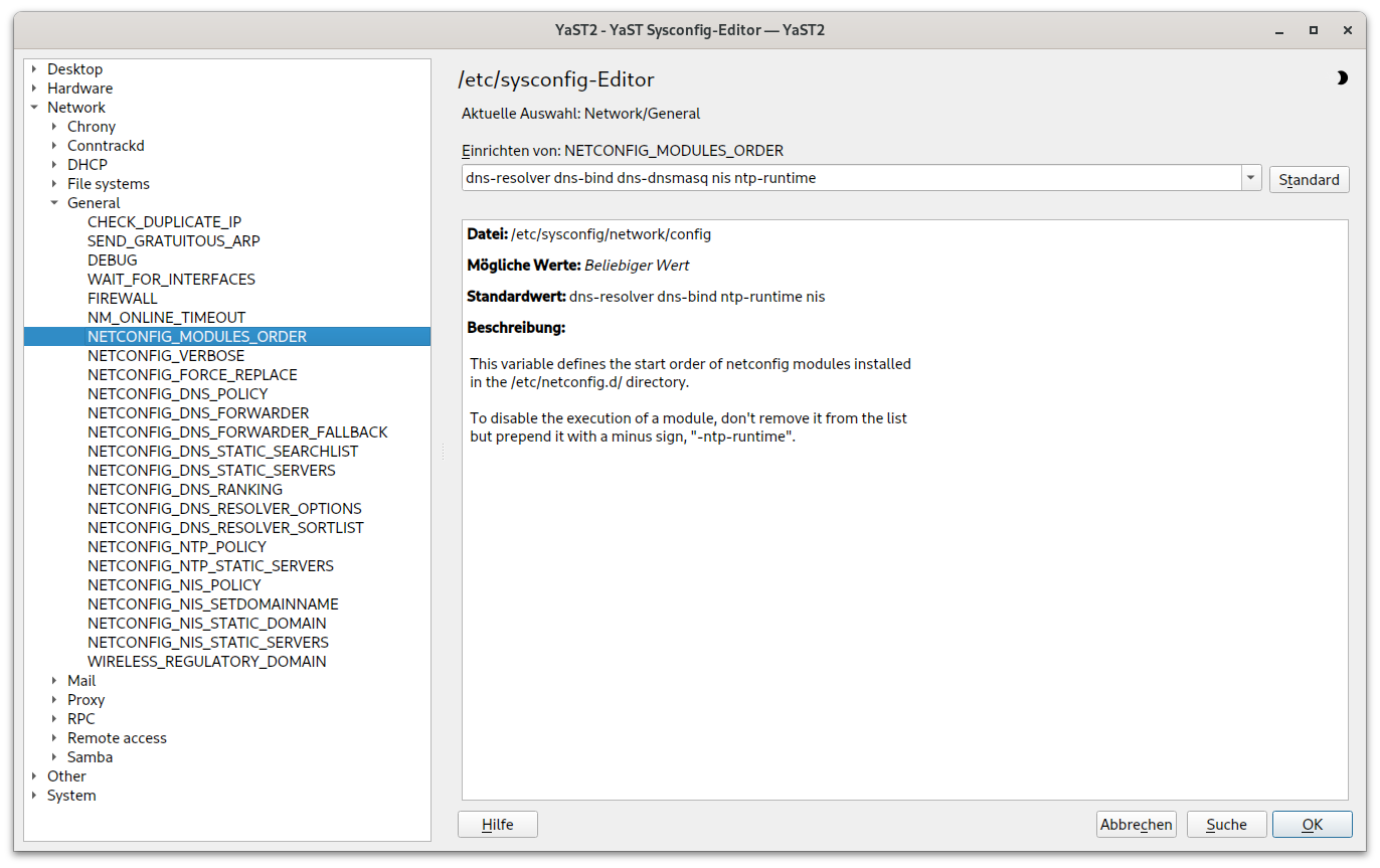 DNS resolver using NetworkManager - Network/Internet - openSUSE Forums