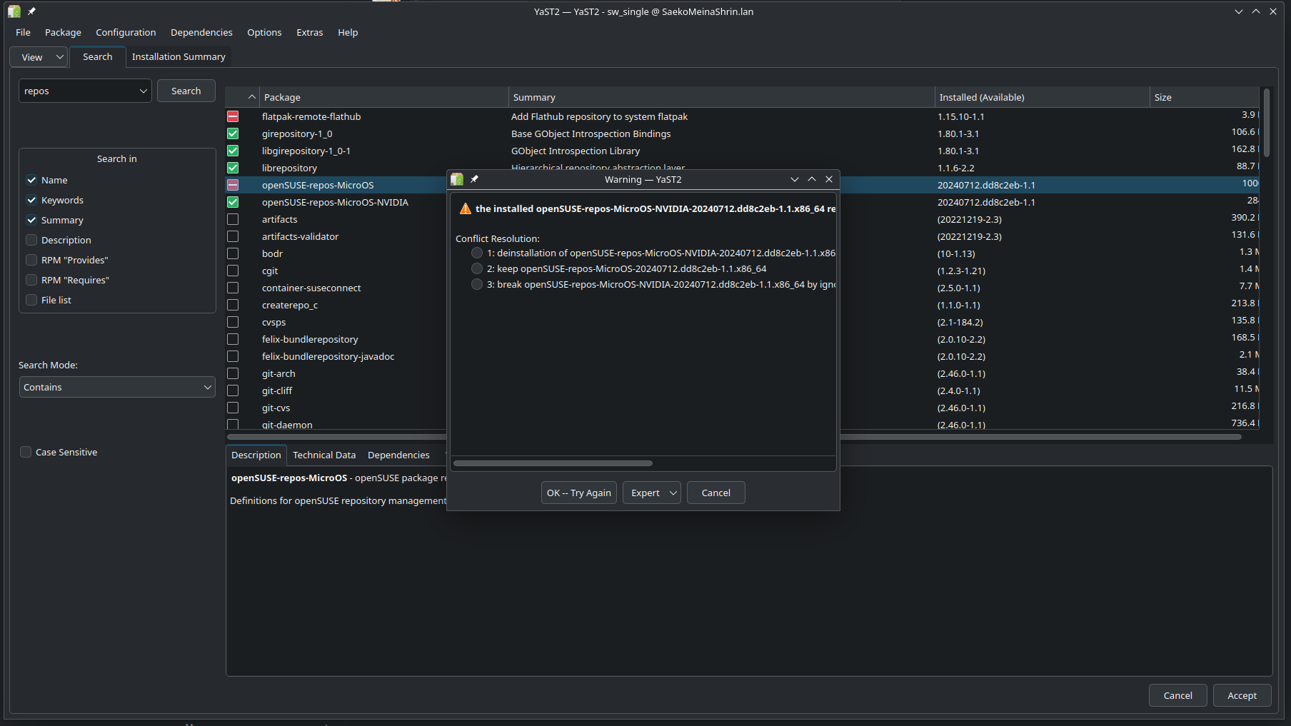 Tumbleweed OSS Repo temporarily unaccessible - Applications - openSUSE Forums